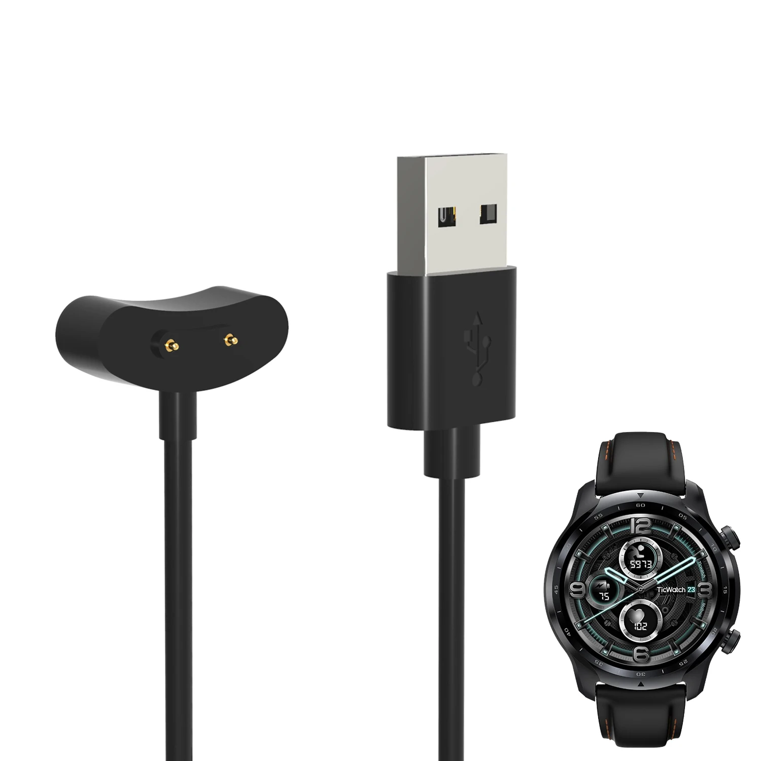 Cable-de-carga-USB-para-Ticwatch-Pro-5-X-3-Ultra-LTE-E3-Sport-Smart ...