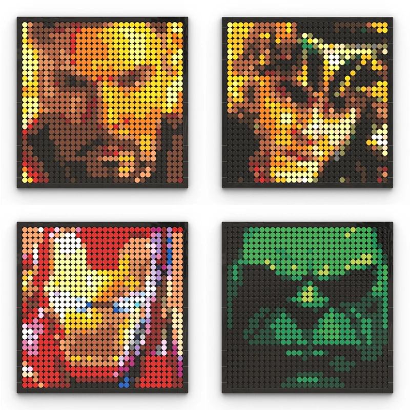 Movie-Video-Games-Anime-Figures-Super-Hero-Star-32x32-JISU-Blocks-Brick ...