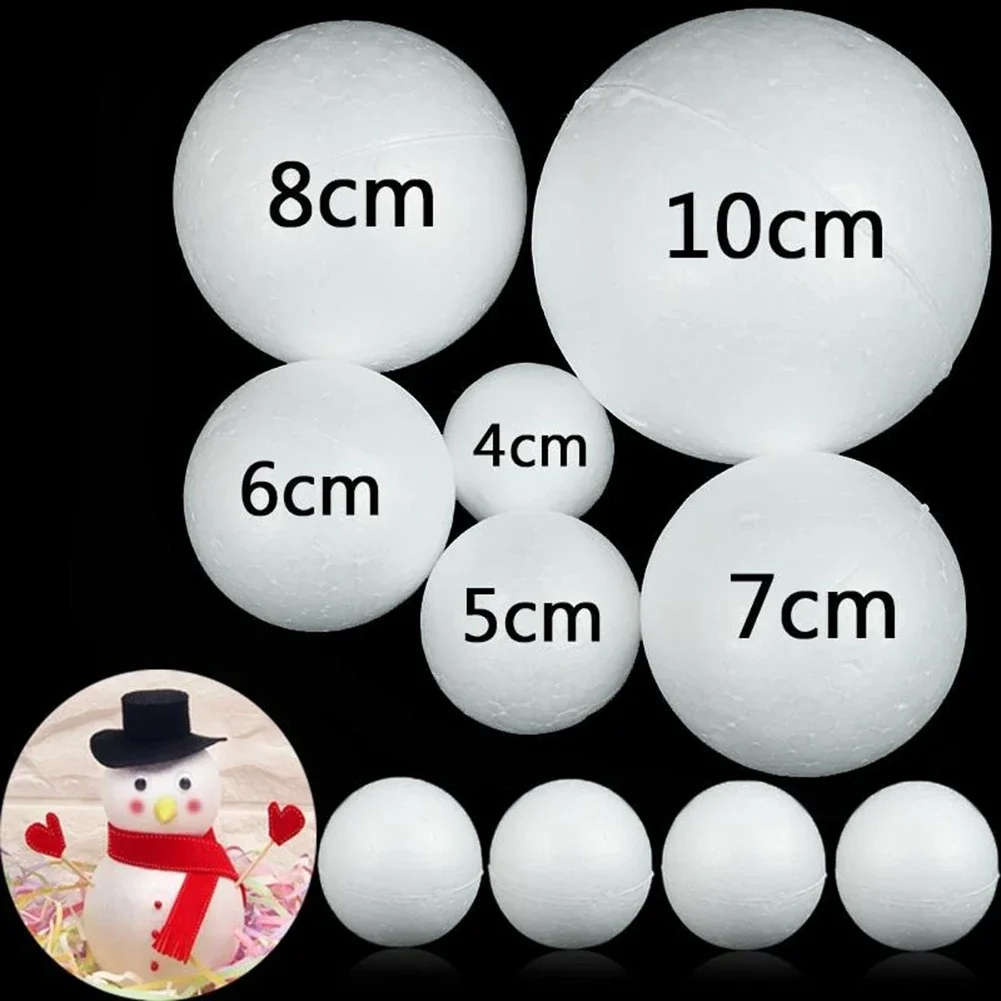 1Pcs-6cm-7cm-8cm-9cm-10cm-12cm-Modelling-Polystyrene-Foam-Ball-Spheres ...