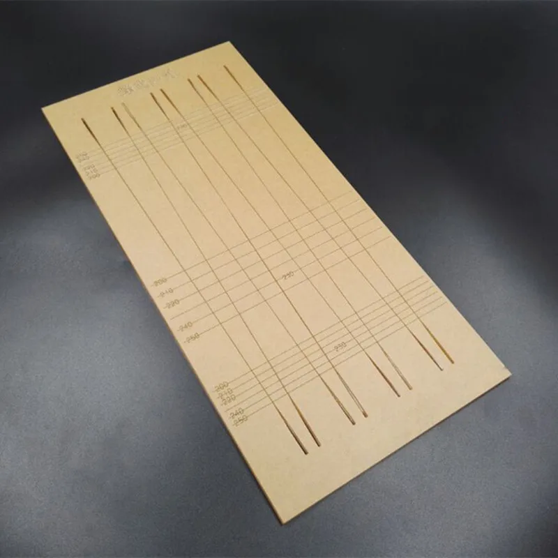 New Design of Multi-Function Tapered Ruler Flat Leather Ruler Rubber ...