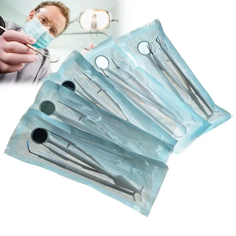 Dental-Mirror-Teeth-Explorer-Probe-Tartar-Scaler-Double-Ended-Dentistry ...