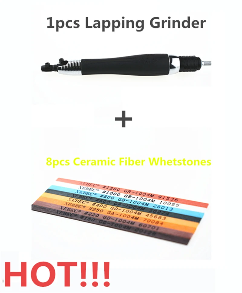 Jrealmer 1pcs Pneumatic Lapping Grinder turbolap +8pcs ceramic fiber 1004 Ultrasonic Micromotor ...
