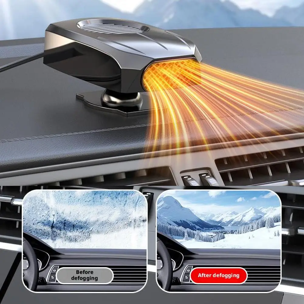 12V/24V Powerful Car Windshield Defroster Heater Fan For Fast ...