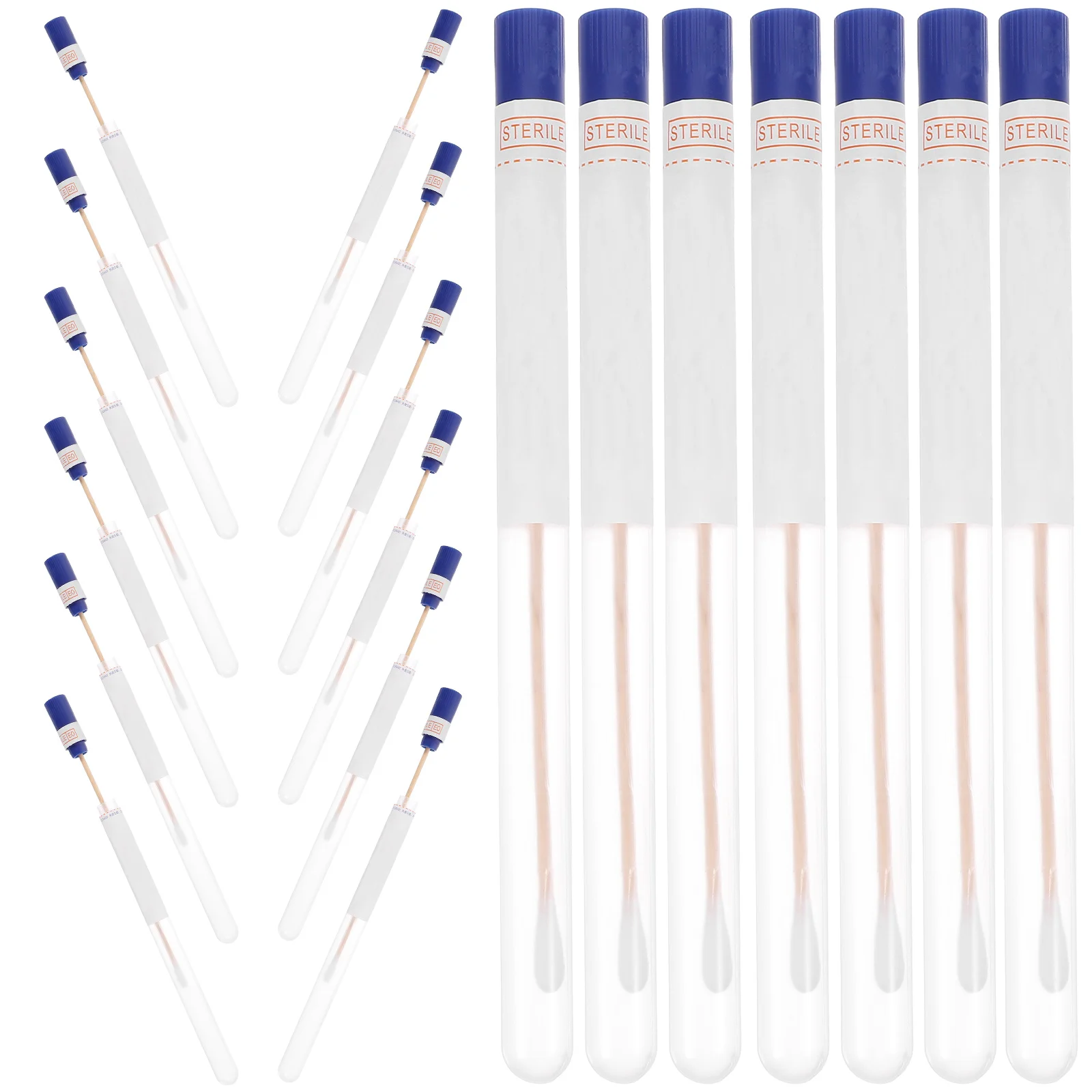 150-Pcs-Detection-Sampling-Cotton-Swab-Sticks-Sterile-Swabs-Women ...
