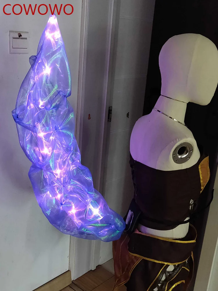 COWOWO-Anime-cos-LOL-Ahri-tail-KDA-Idol-singer-new-skin-kda-tails-shiny ...