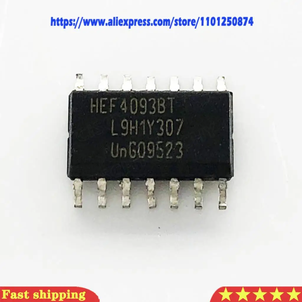 5PCS HEF4093BT CD4093BM SOP HCF4093 SOP 14 HEF4093 4093 SOP14 logic ...