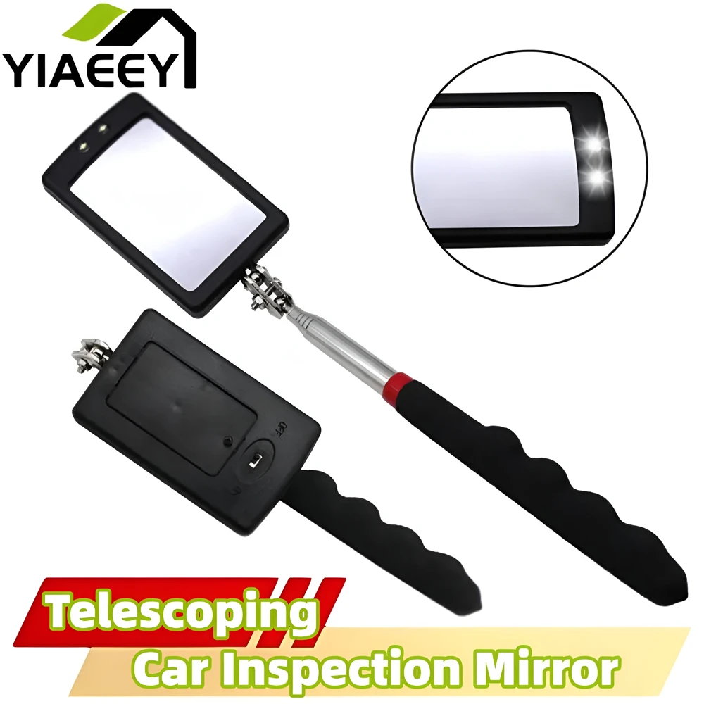 Telescoping-Flexible-Head-Inspection-Mirror-Car-Bottom-with-Light ...