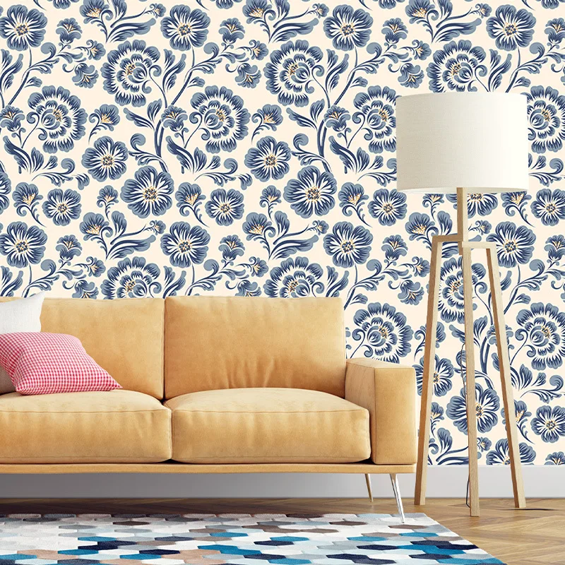 Simple Blue Flower Wallpapers