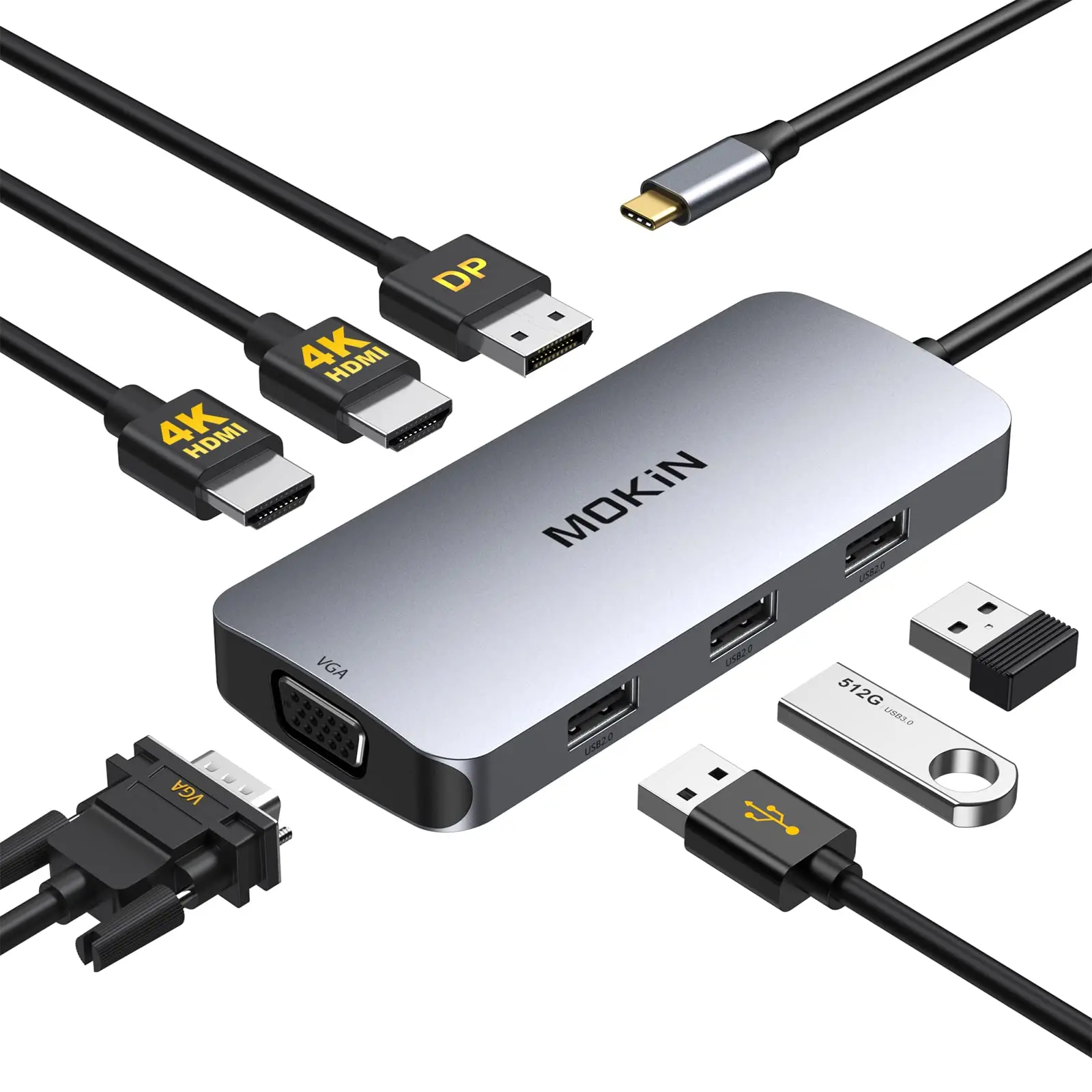 Adaptador-USB-C-para-Dual-HDMI-esta-o-de-ancoragem-USB-C-de-duplo ...