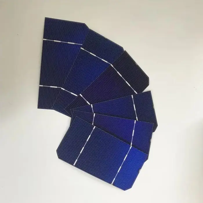 50 Pieces Mono Crystalline Solar Cells 125mm*62mm A Grade 20% ...