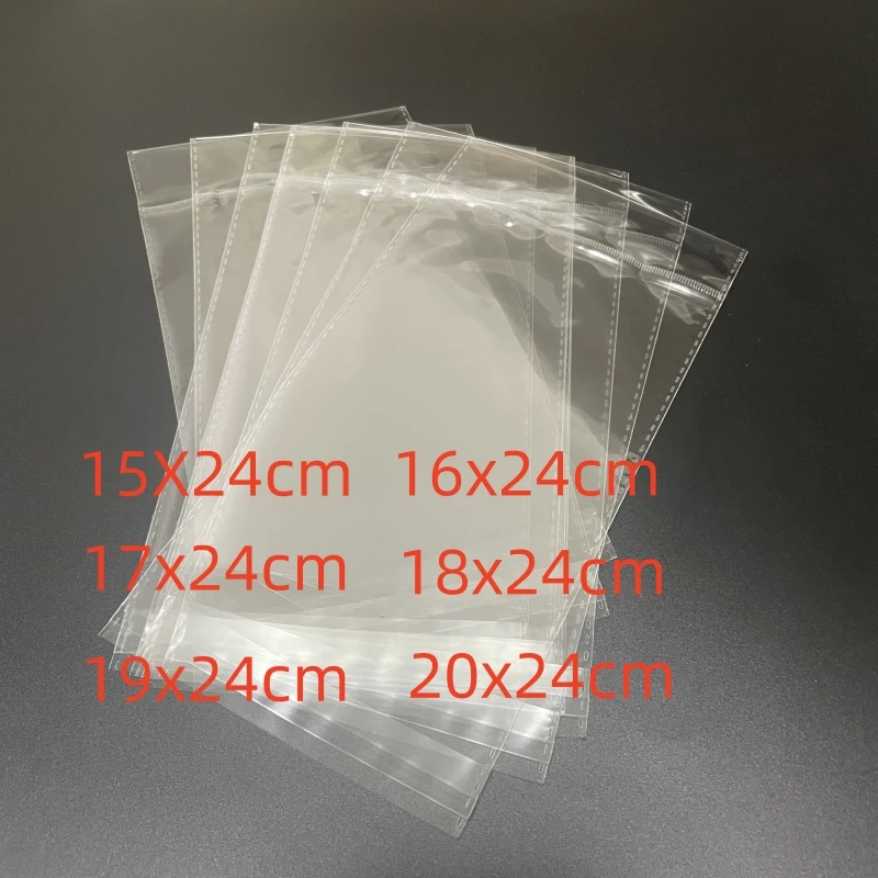 100PCS 6C OPP Plastic Bag Self Sealing Poly PlasticCard Head Bag ...