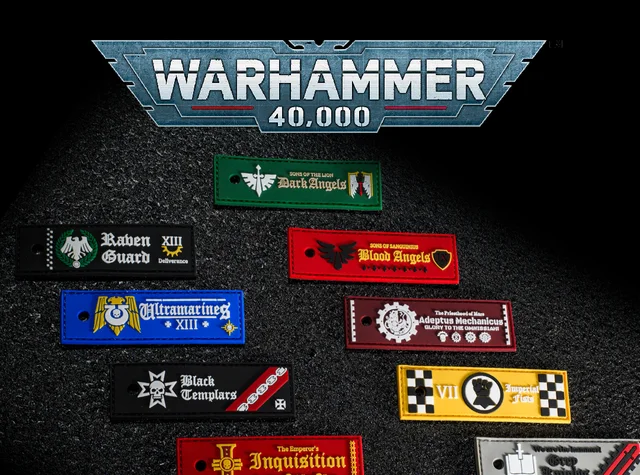 Hook And Loop Patch Warhammer 40K Imperial Armed Forces Morale Patch ...