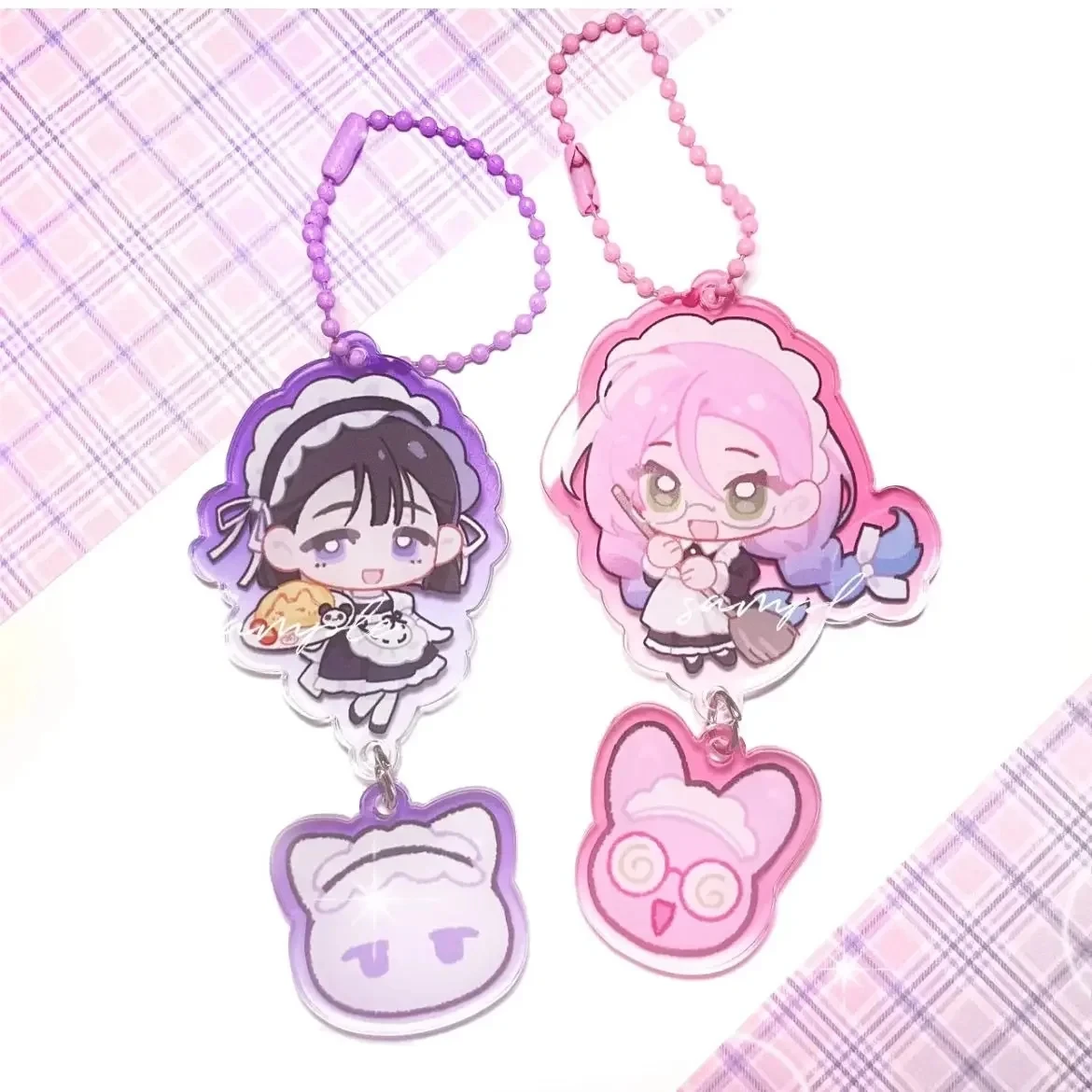 Comic ALIEN STAGE Mizi Sua Acrylic Keychain Charm Keyring Cartoon ...