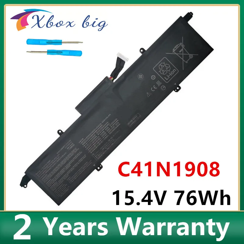 C41N1908-0B200-03610000-Laptop-Battery-For-Asus-RoG-Zephyrus-G14-GA401 ...