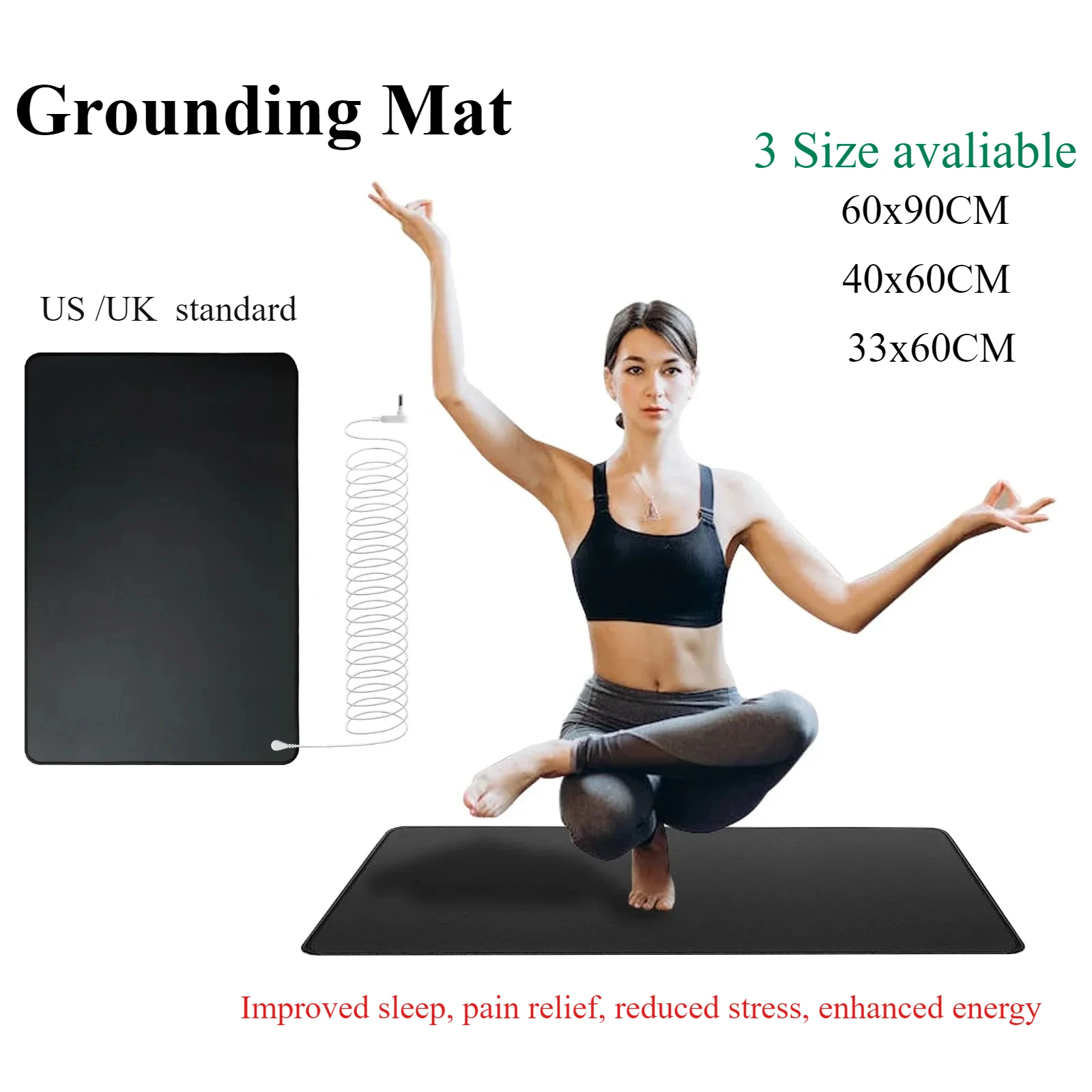 3-Size-Grounding-Mat-for-Improving-Sleep-Pain-Relief-Pad-With-Earthing ...