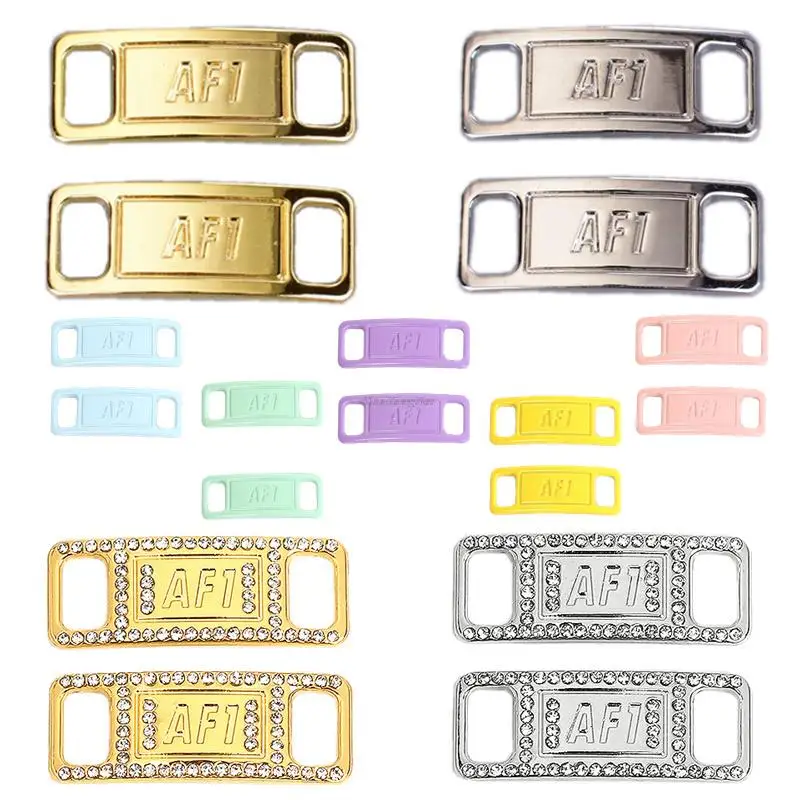 New-Combination-AF1-Diamond-Shoe-Charms-Sneaker-Laces-Buckle-Quality ...