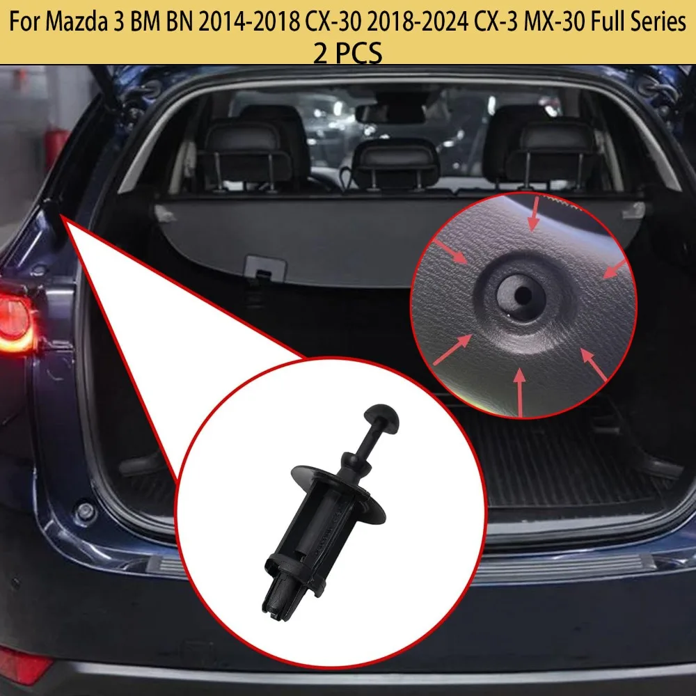 Trunk Hood Hook Tailgate Trim Panel Hanger Buckle BHN9-68-301 for Mazda ...
