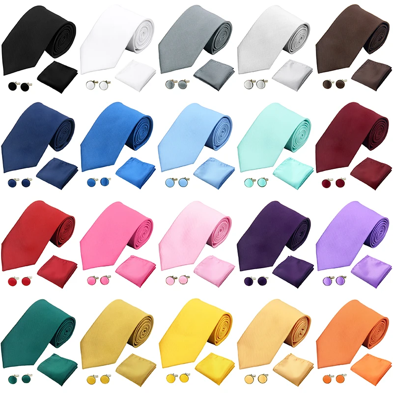 Conjunto-de-corbata-de-moda-para-hombre-y-mujer-accesorios-de-boda-de ...