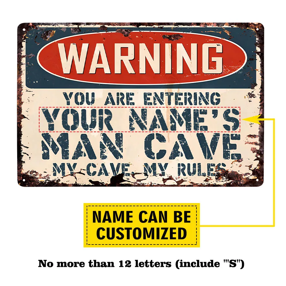 Man Cave Rules Printable