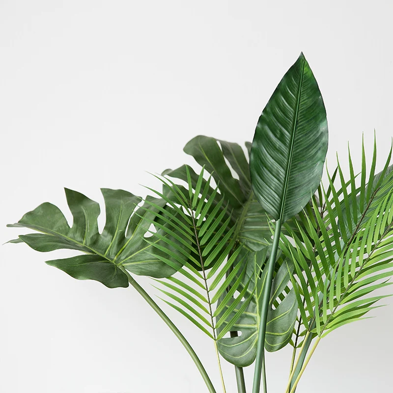 1pc planta falsa monstera plantas artificiais casa decoração do jardim ...