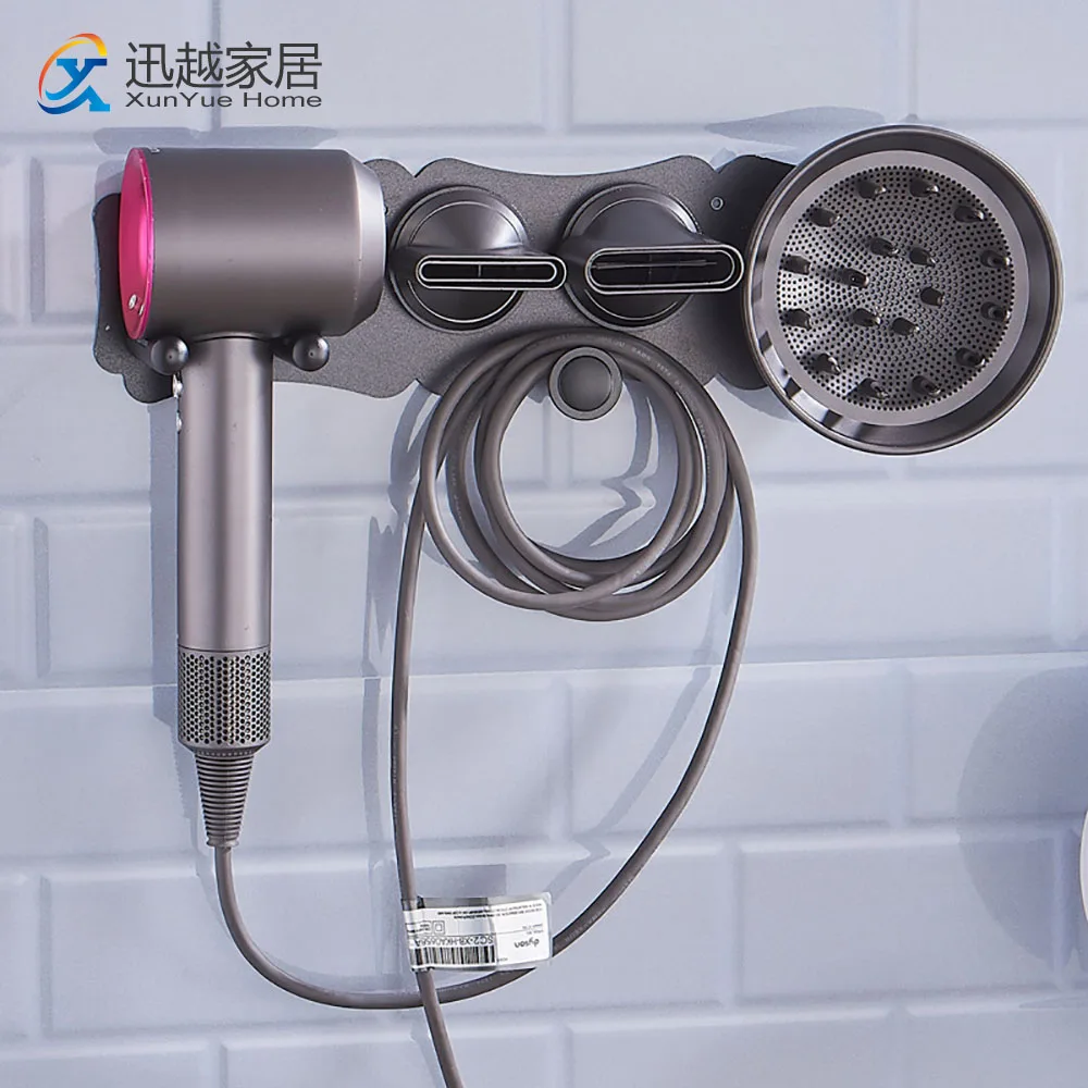 Dyson Hair Dryer Holder Wall Mount | Aluminum Bathroom Shelf Accessory ...