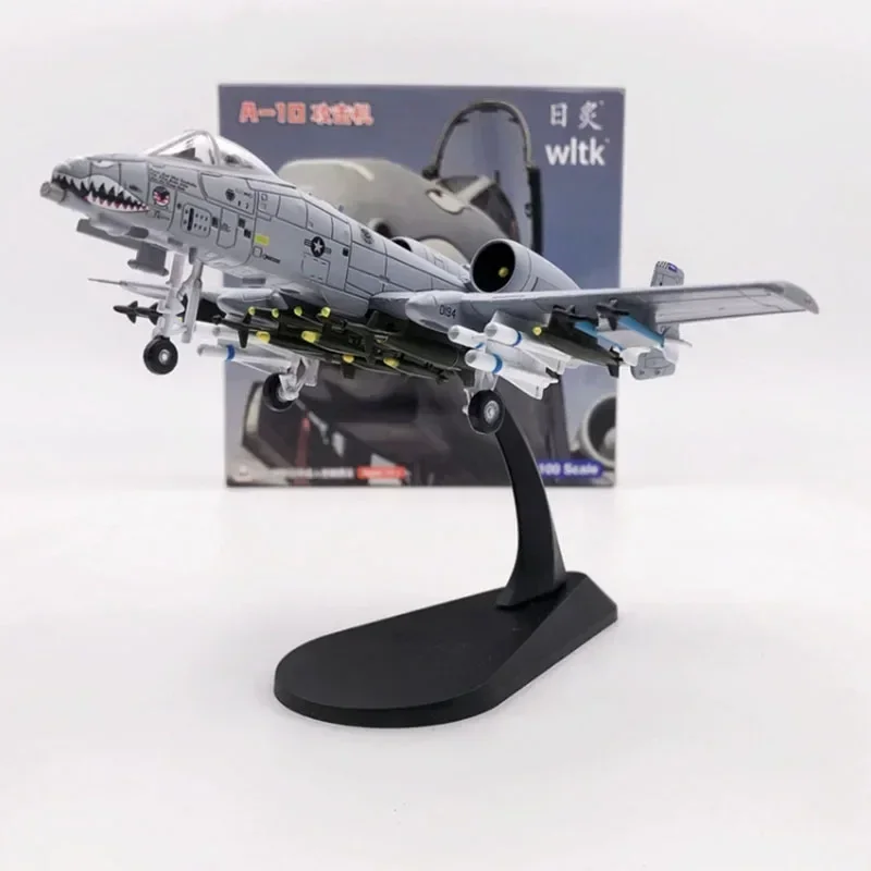 WLTK Diecast Metal 1/100 scale USAF A10 A-10A A10A Attack Aircraft ...