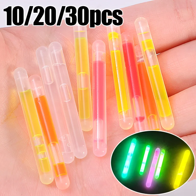 10-20-30pcs-Fishing-Float-Light-Stick-Fireflies-Fluorescent-Lightstick ...