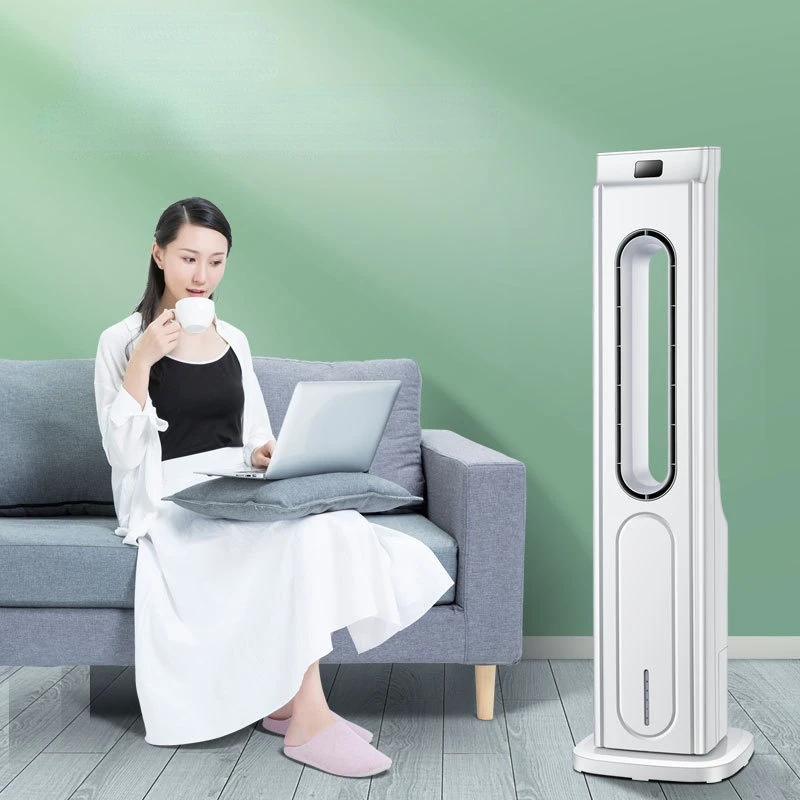 Touch-Screen-Portable-Air-Conditioner-Fan-Bladeless-Water-Cooling-Fan ...