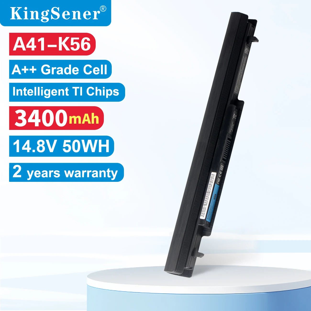 KingSener-A41-K56-Laptop-Battery-For-Asus-A56-A46-K56-K56C-K56CA-K56CM ...