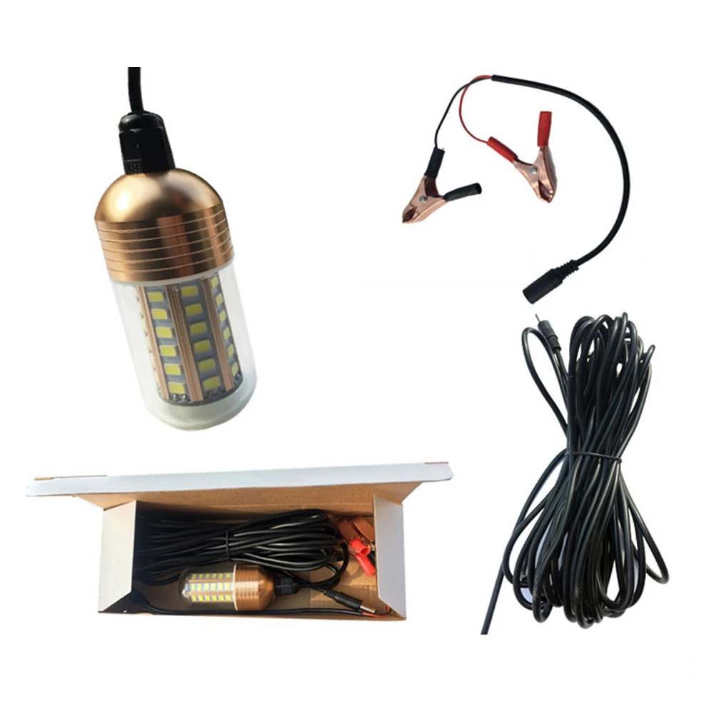 12V-LED-Fishing-Light-30W-Ip68-Lure-Fish-Finder-Lamp-60-leds ...