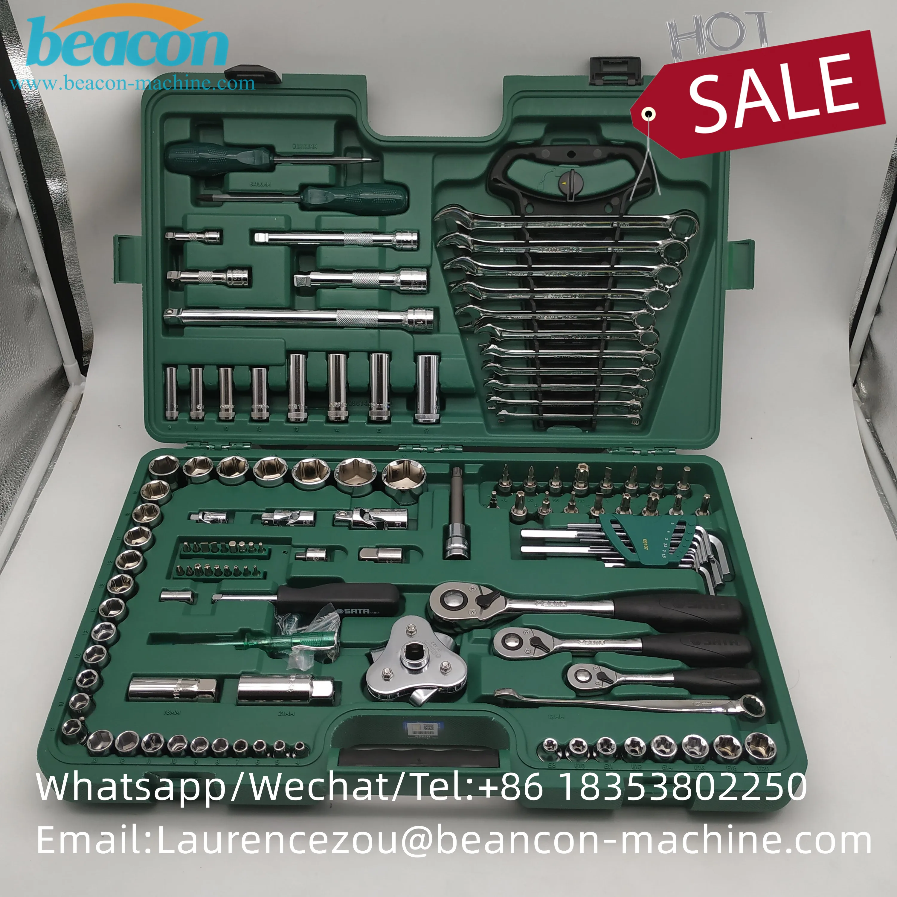 Hand-Tool-Box-122pcs-Socket-Set-Tool-Kits-For-Automotive-Repair-Hand ...