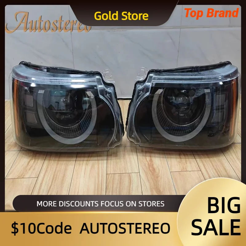 2023-Gen-Car-Headlights-For-Land-Rover-Range-Rover-Sport-L320-2009-2012 ...