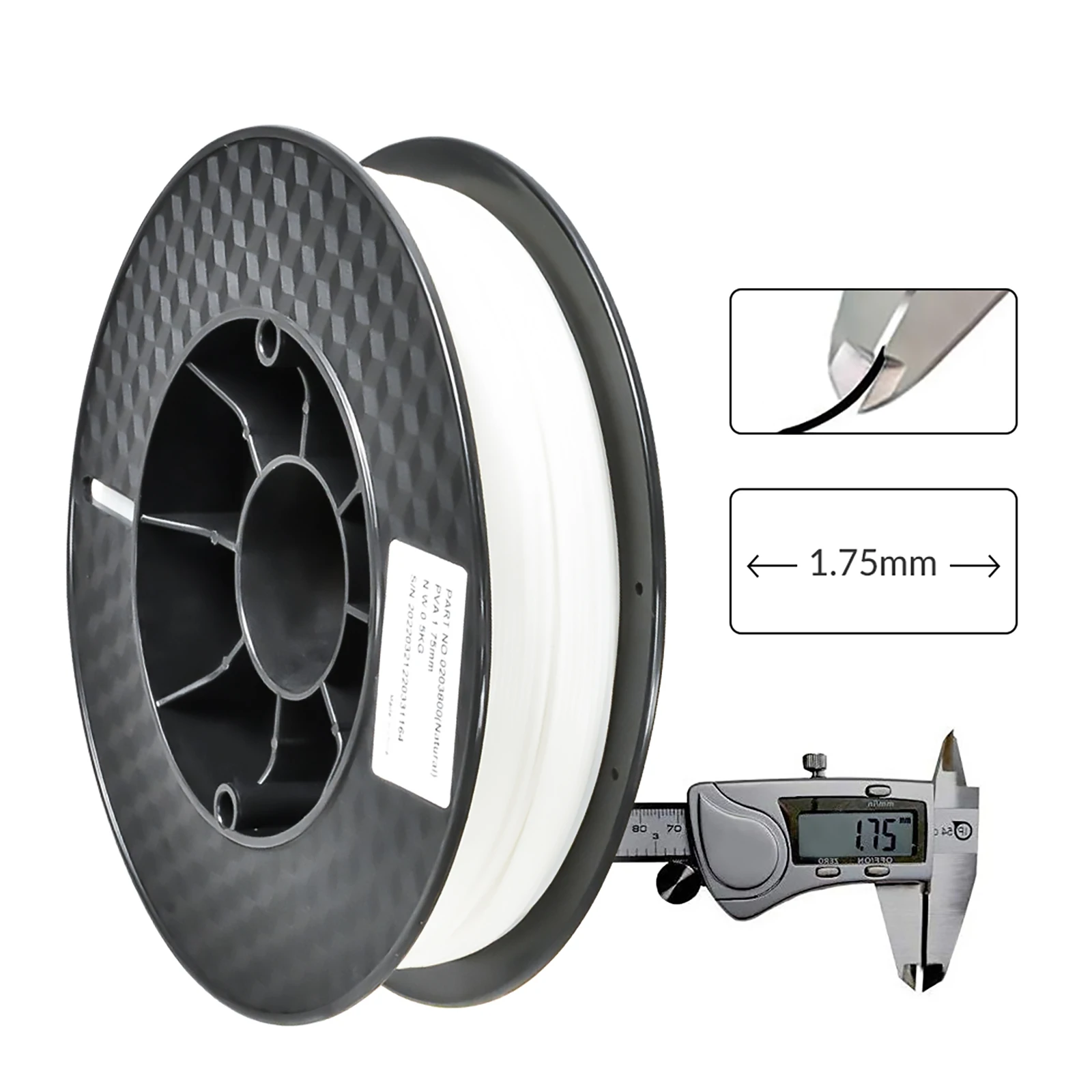 Tronxy-PVA-3D-Printer-Filament-0-5kg-Roll-1-75mm-Water-Soluble-PVA ...