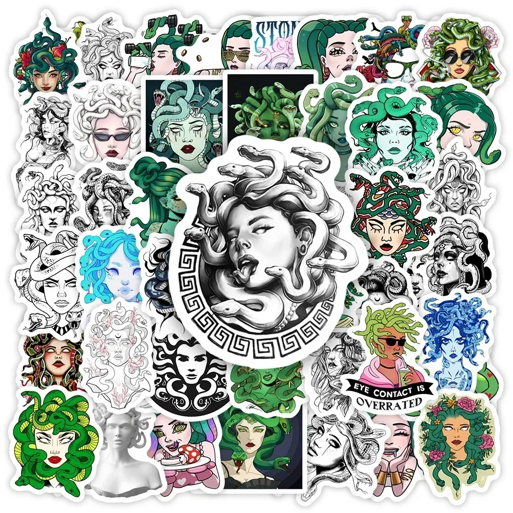 Fantasy-Medusa-Stickers-DIY-Kids-Toy-Gift-Decal-for-Phones-Laptops ...