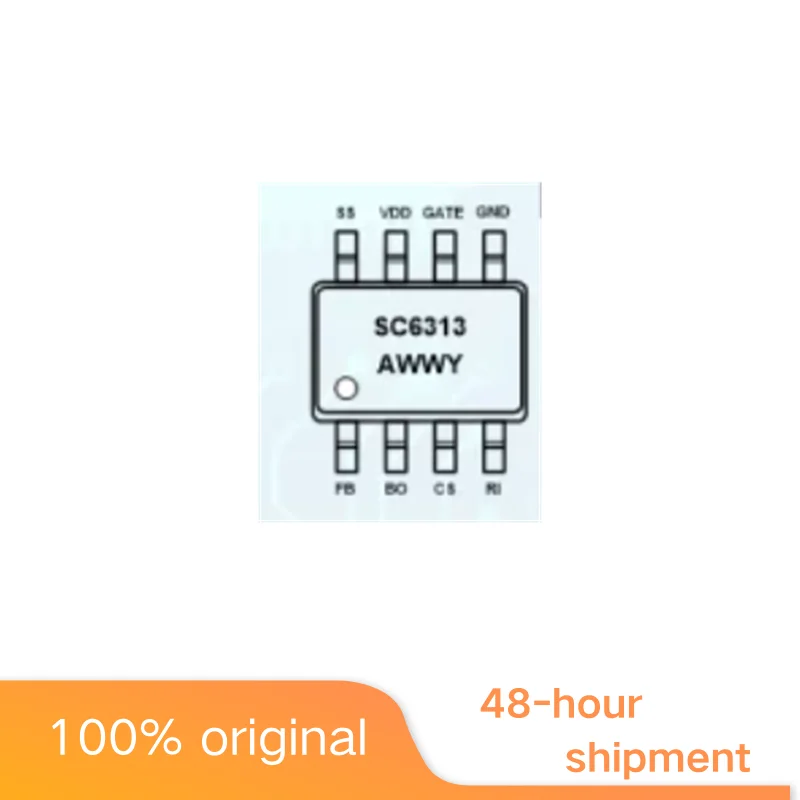 5pcs SC6313 SOP-8 PWM Control Chip Brand New and Original - AliExpress