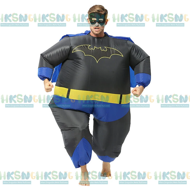Kids-and-Adults-Superheros-Inflatable-Cosplay-Costume-Bat-Man-Inflated ...