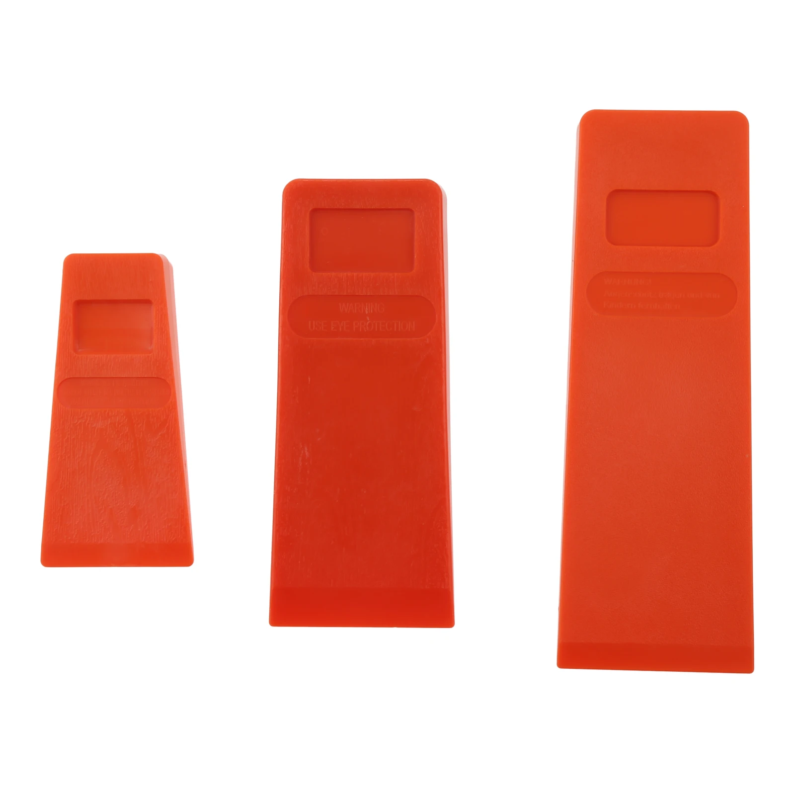 1PC-5-8-10-inch-Orange-Plastic-Felling-Wedge-Felled-Chock-Tree-Cutting ...