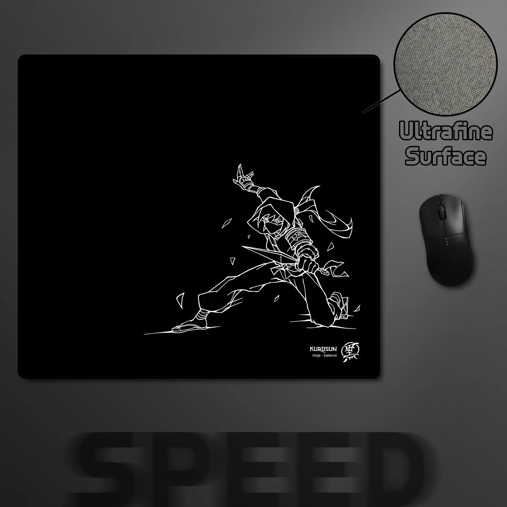 Kurosun-Ninjia-Gaming-Mouse-Mat-Saldo-Premium-Gamer-E-Sports-El-stico ...