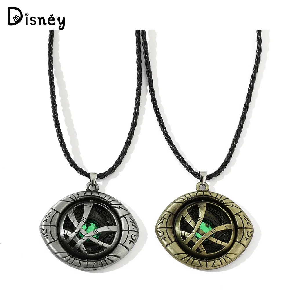 Doctor Strange Necklace Avenger Superhero Eye Of Agamotto Metal Pendant ...