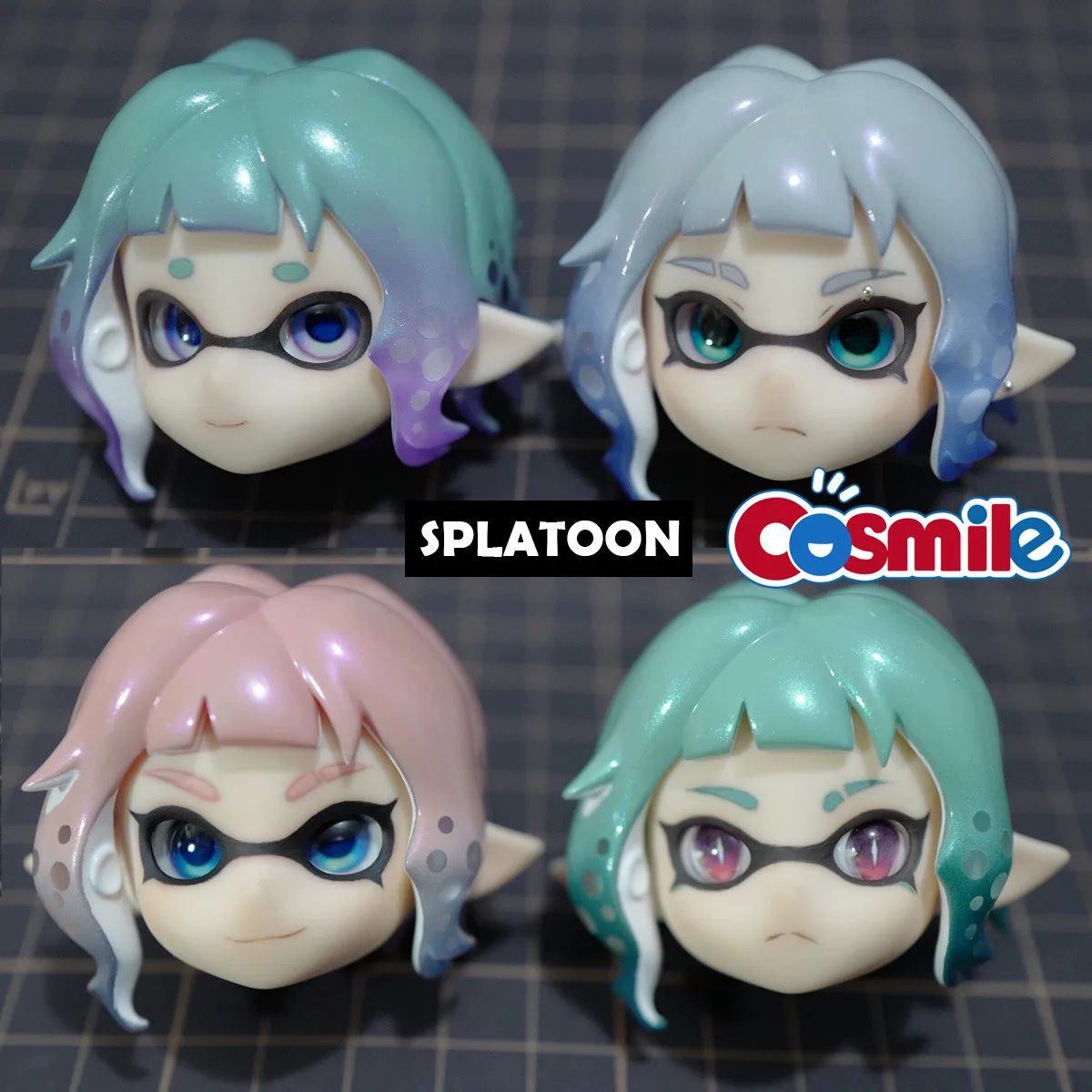 Cossmile-Game-Splatoon-3-OB11-Peluca-de-pelo-accesorios-de-Cosplay-de ...
