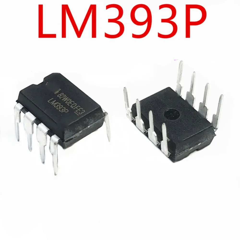 20PCS-LM393N-LM393P-LM393-Ln-line-DIP8-Low-Power-Voltage-Comparator ...