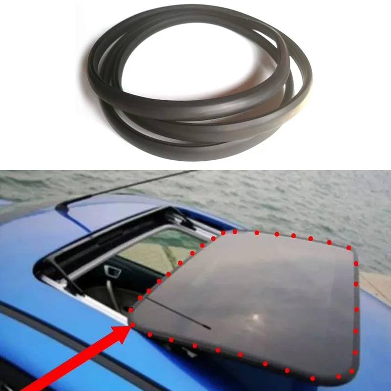 Auto Sunroof Window Rubber Seal Frame Sealing Tape For Mazda 3 2003 ...