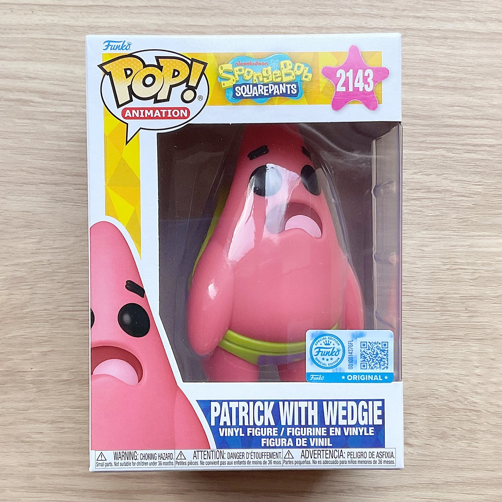 Patrick Star Figure - Spongebob Squarepants Limited Edition ,Funko Pop ...