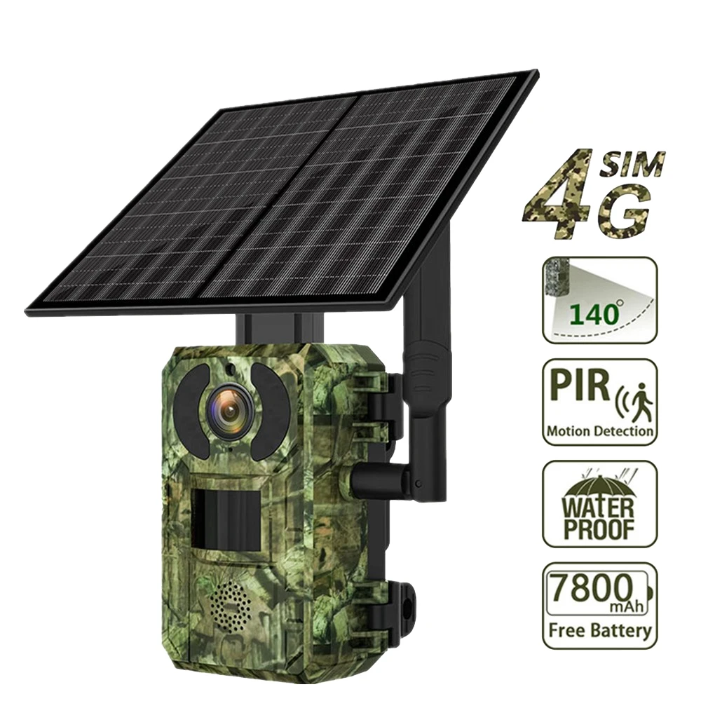 4G-SIM-Solar-Camera-Hunting-Trail-Camera-Wildlife-Tracking-Surveillance ...