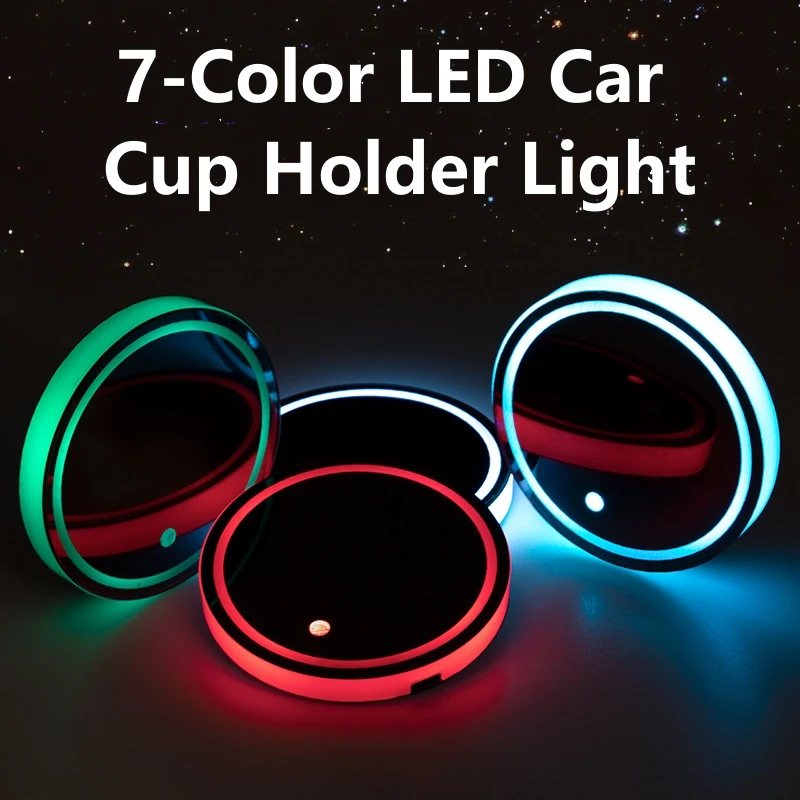 1PCS-2PCS-Led-CarCup-Drink-Holder-Light-USB-Charging-Luminous-Coaster ...