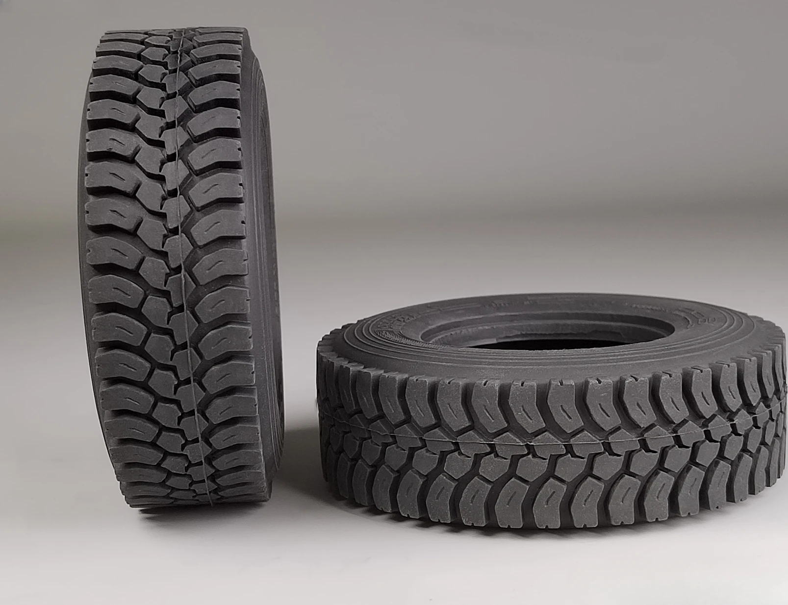 2-Pcs-Simulation-Tire-for-1-14-Tamiya-RC-Truck-Scania-Actros-Volvo ...