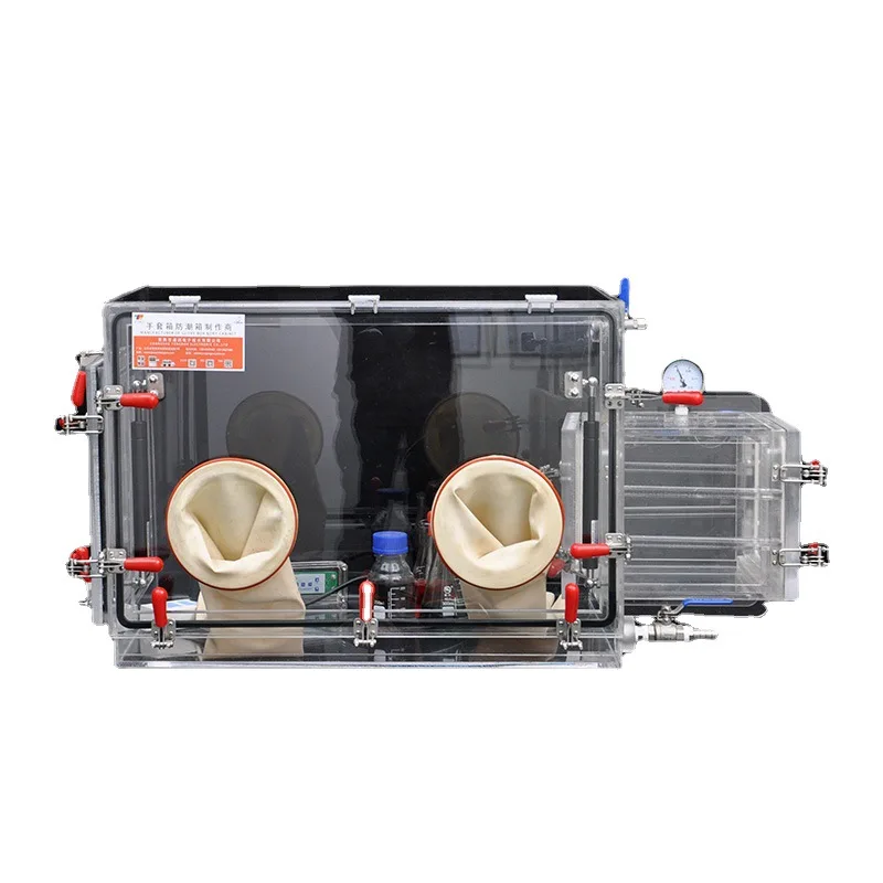 Sealed Glove Box Plexiglass Laboratory Anaerobic Operation Box: A ...