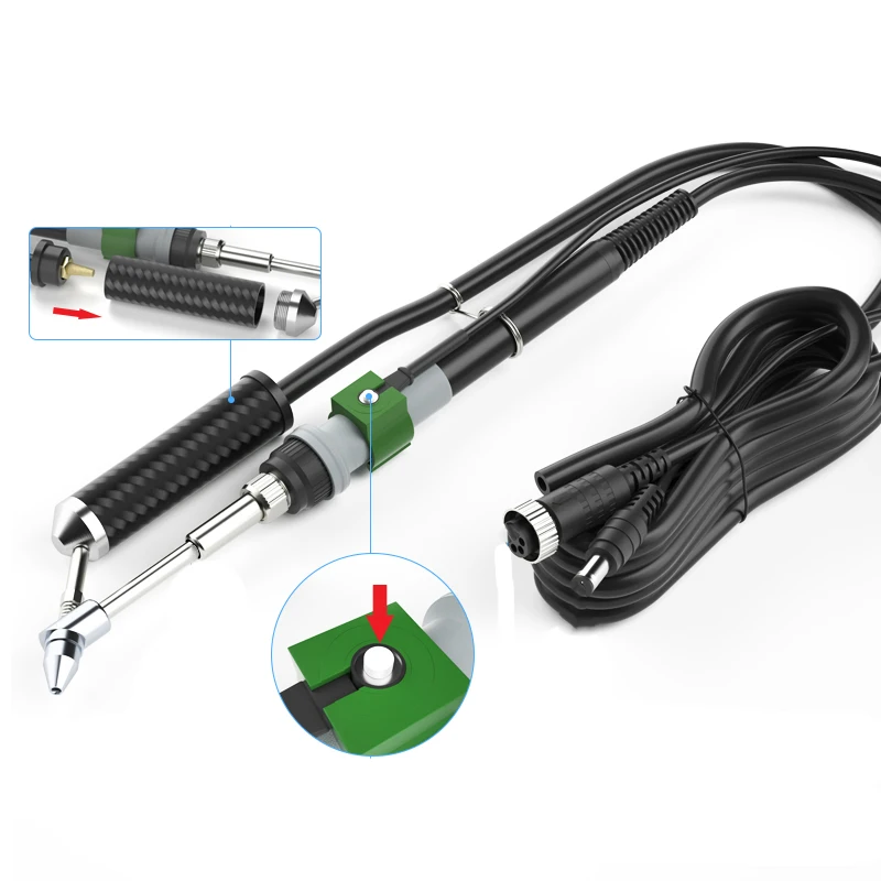 T12A-Suction-Tin-Gun-Handle-Desoldering-Station-Hot-Air-Gun-Soldering ...