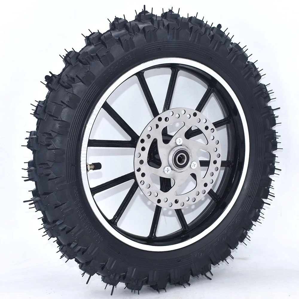 2-50-10-Front-Or-Rear-Wheel-10-inch-Tire-Aluminum-Rims-With-Brake-and ...