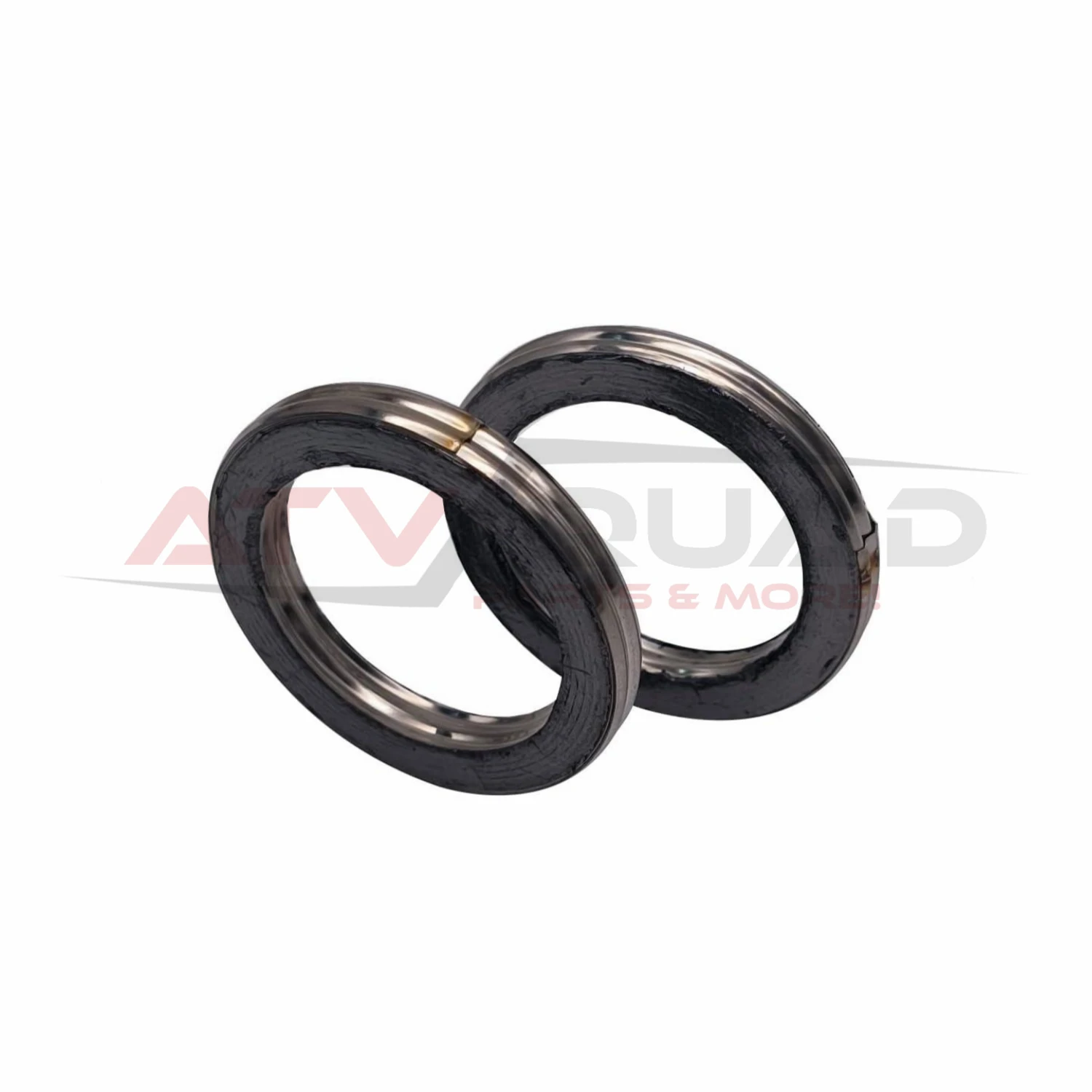 2PCS 배기관 가스켓 Linhai 260 300 E2 300 T3b EFI 370 PROMAX T3b 400 E2 400 E4 ...